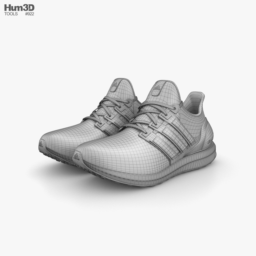 Adidas Ultra Boost 3D model - Download Shoes on 3DModels.org