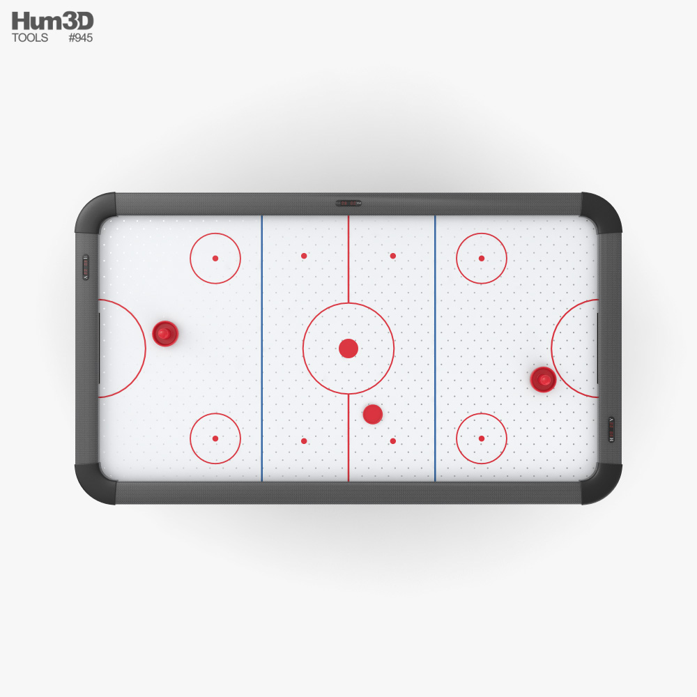 Air Hockey table 3D model - Download Hobbies on 3DModels.org