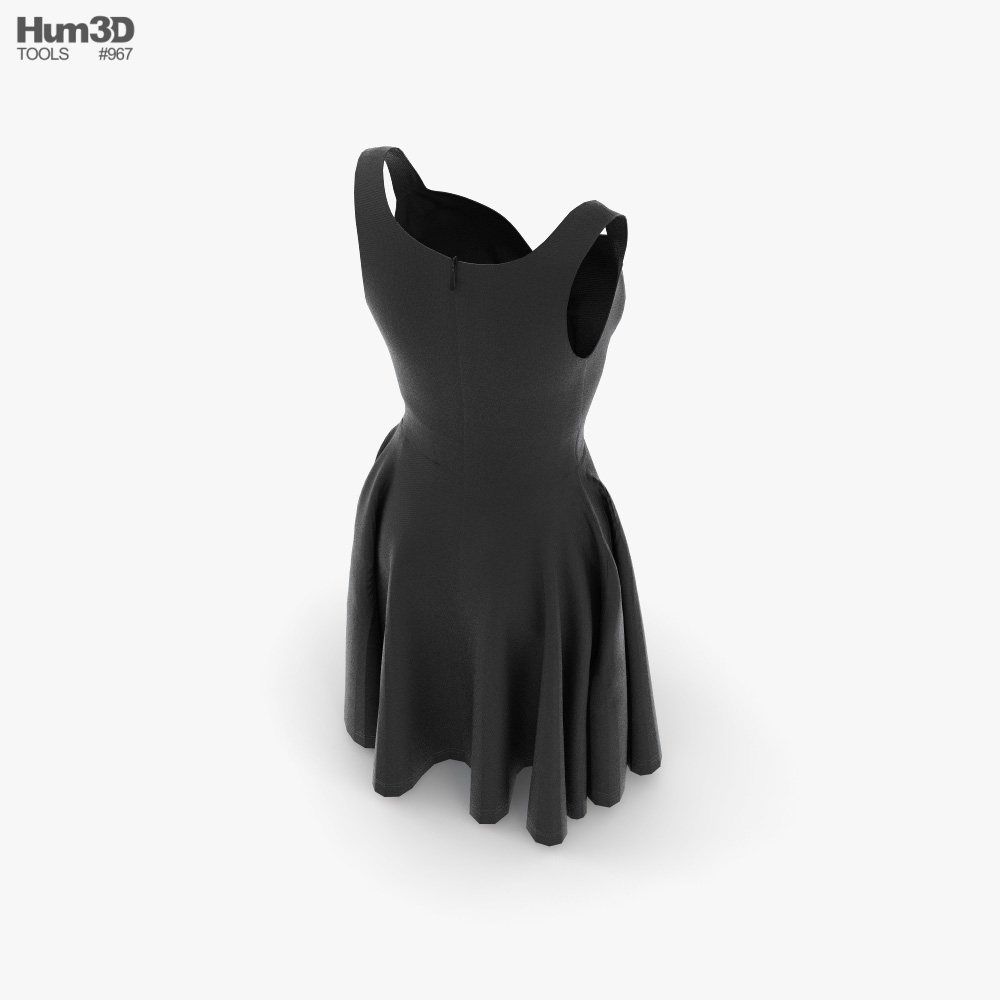 Dress 3D model - Download Dresses on 3DModels.org