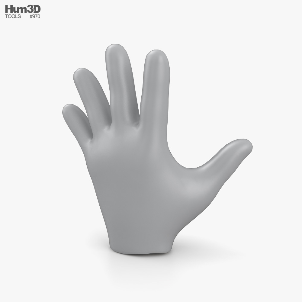 Glove 3D model - Download Accessories on 3DModels.org