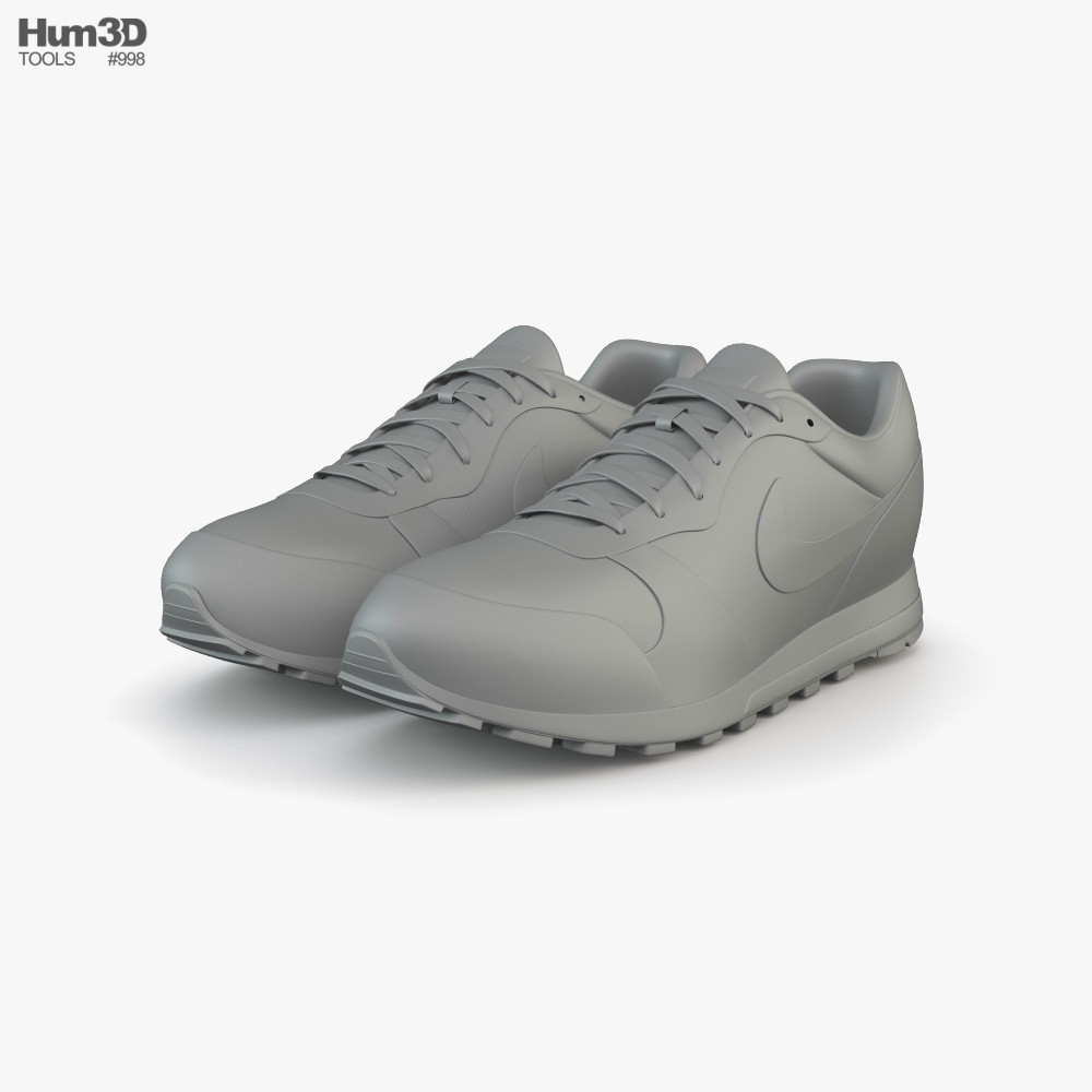 Nike MD Runner 2 3D model - Download Shoes on 3DModels.org