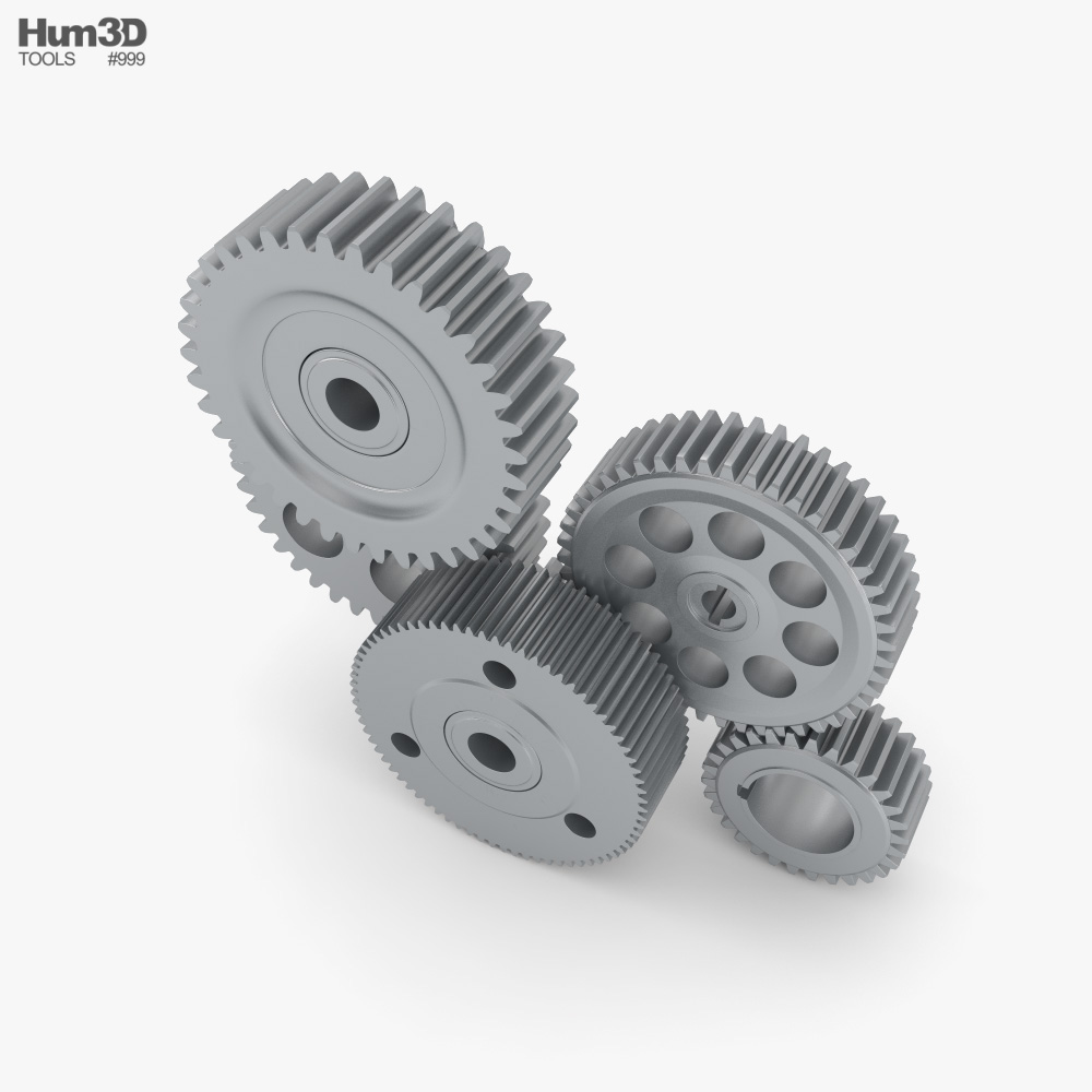 Gear 3D model - Download Tools on 3DModels.org