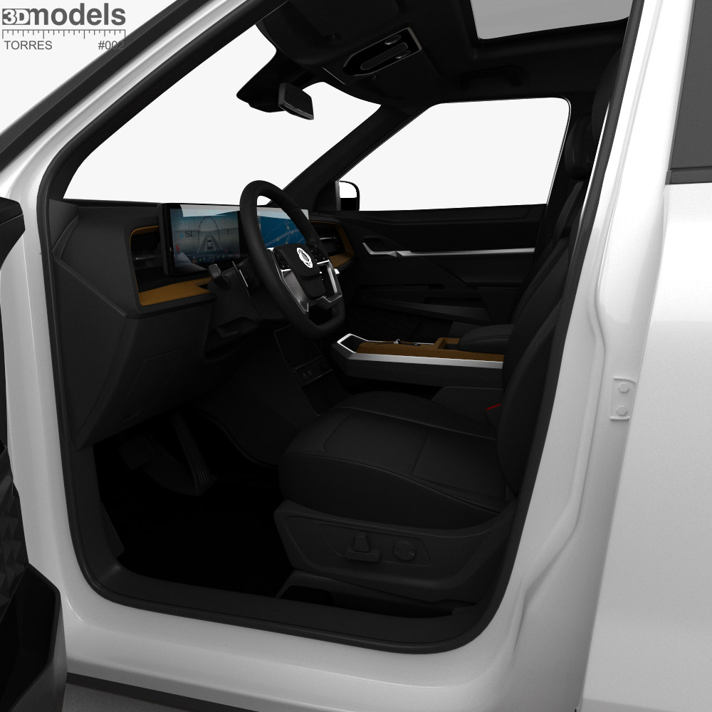 Torres EVX com interior e motor 2024 Modelo 3D - Baixar Crossover SUV ...