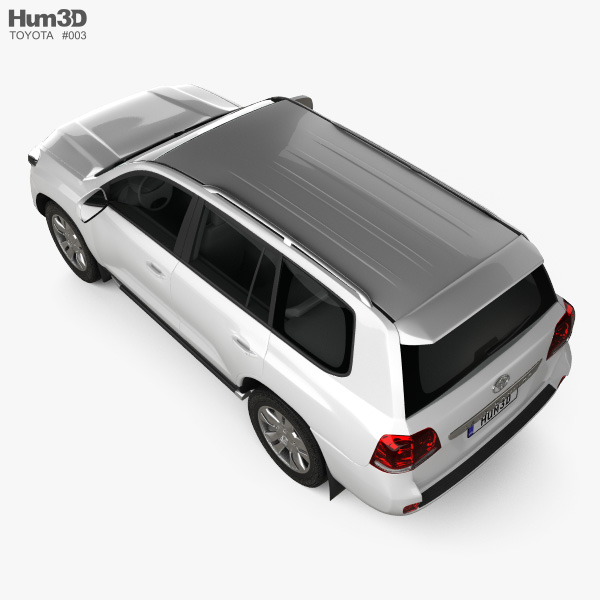 Toyota Land Cruiser 200 2013 3D model - Download Crossover SUV on ...