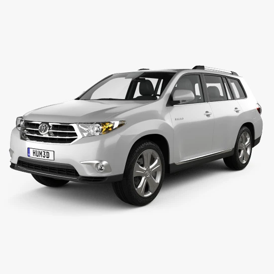 Toyota Highlander 3D Models Download - 3DModels.org