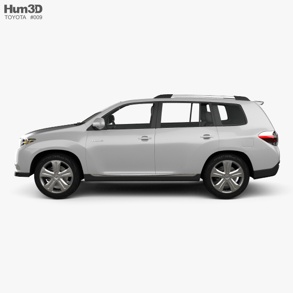 Toyota Highlander 2014 Modelo 3D - Descargar Crossover SUV on 3DModels.org