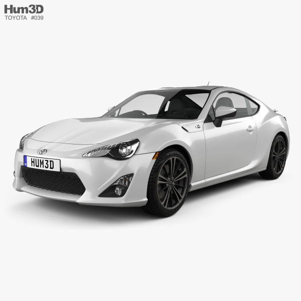 豐田86 3D模型 下载 - 3DModels.org