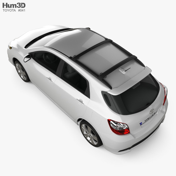 Toyota Matrix (Voltz) 2014 3D model - Download Hatchback on 3DModels.org
