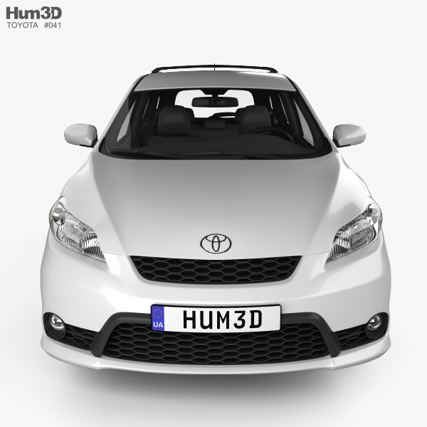 Toyota Matrix (Voltz) 2014 3D model - Download Hatchback on 3DModels.org