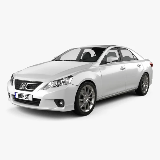 豐田Mark X 3D模型 下载 - 3DModels.org