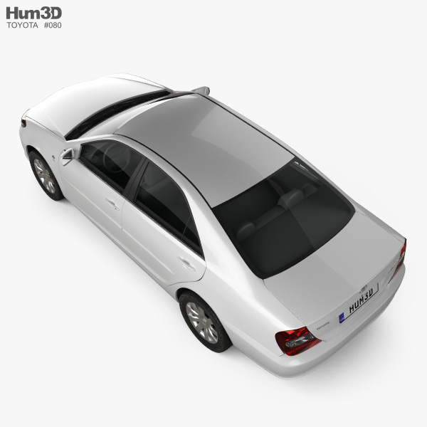 Toyota Camry (XV30) 2006 3D model - Download Sedan on 3DModels.org