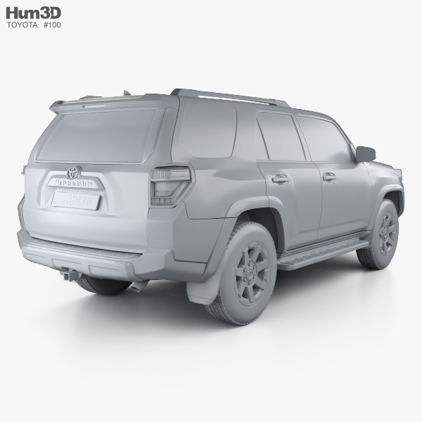 Toyota 4Runner 2016 3D model - Download Crossover SUV on 3DModels.org