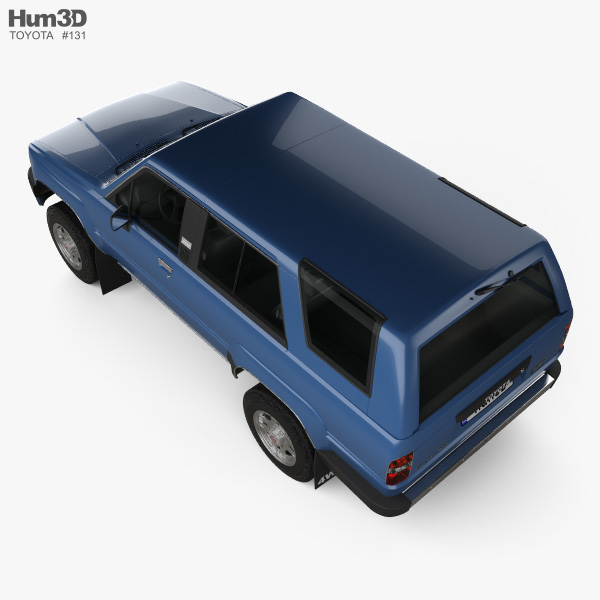 Toyota 4Runner 1986 3D model - Download Crossover SUV on 3DModels.org