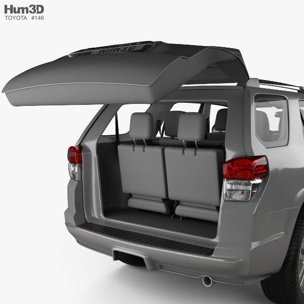 Toyota 4Runner con interior 2013 Modelo 3D - Descargar Crossover SUV on ...