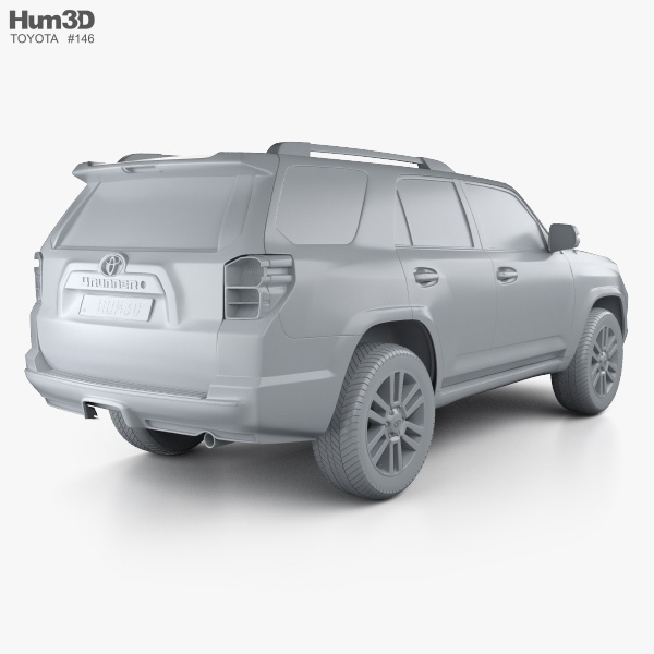 Toyota 4Runner con interior 2013 Modelo 3D - Descargar Crossover SUV on ...