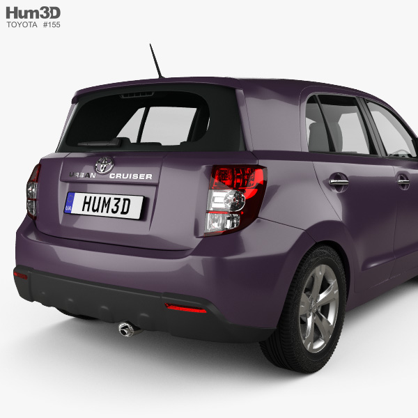 Toyota Urban Cruiser 2014 Modelo 3D - Descargar Hatchback on 3DModels.org
