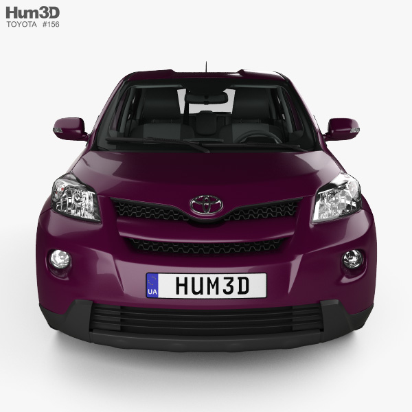 Toyota Urban Cruiser 인테리어 가 있는 2014 3D 모델 - 다운로드 Hatchback on 3DModels.org