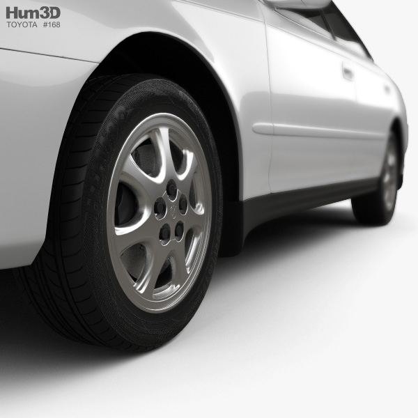 Toyota Mark II (X90) 1996 3D model - Download Sedan on 3DModels.org