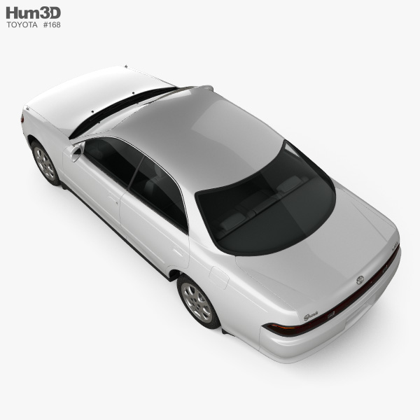 Toyota Mark II (X90) 1996 3D model - Download Sedan on 3DModels.org