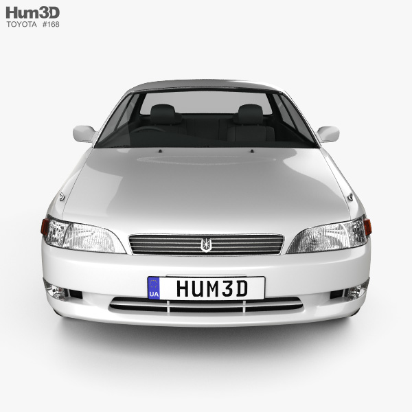 Toyota Mark II (X90) 1996 3D model - Download Sedan on 3DModels.org