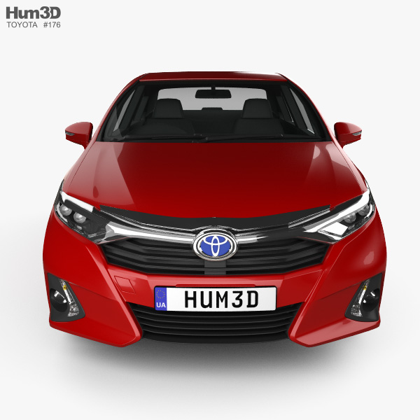 Toyota Sai G 2016 3D model - Download Sedan on 3DModels.org