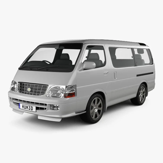 Toyota HiAce 3D Models Download - 3DModels.org