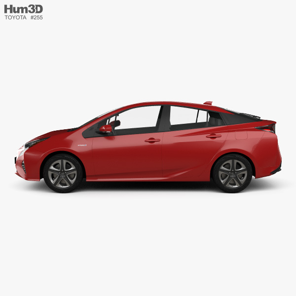 Toyota Prius 2018 3D model - Download Hatchback on 3DModels.org