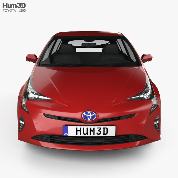 Toyota Prius 2018 3D model - Download Hatchback on 3DModels.org