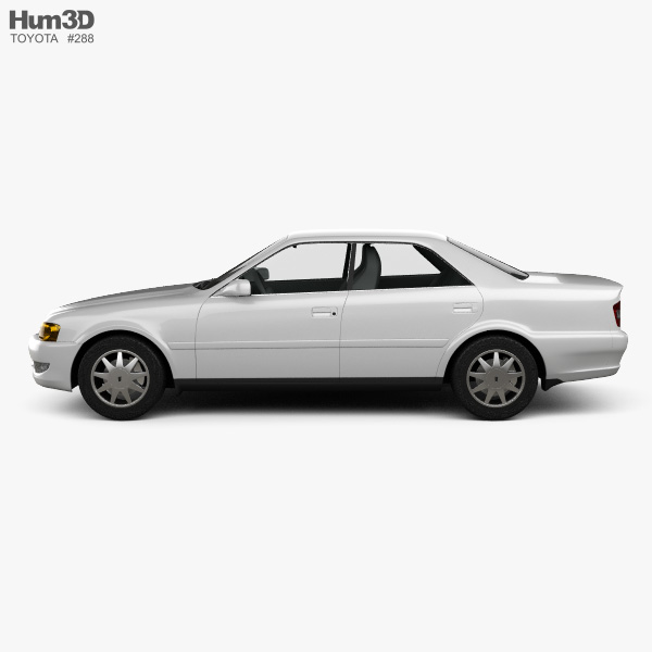 Toyota Chaser 2001 3D model - Download Sedan on 3DModels.org