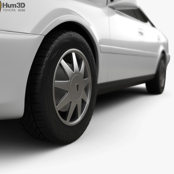 Toyota Chaser 2001 3D model - Download Sedan on 3DModels.org