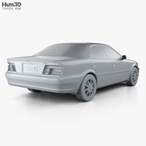 Toyota Chaser 2001 3D model - Download Sedan on 3DModels.org