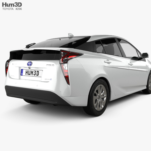 Toyota Prius Iconic 2018 3D model - Download Hatchback on 3DModels.org