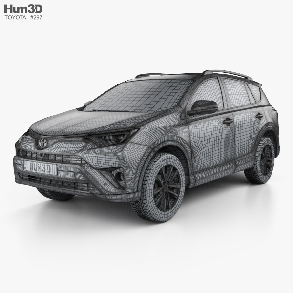 Toyota RAV4 VXR 2019 Modelo 3D - Descargar Crossover SUV on 3DModels.org