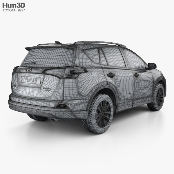 Toyota RAV4 VXR 2019 Modelo 3D - Descargar Crossover SUV on 3DModels.org