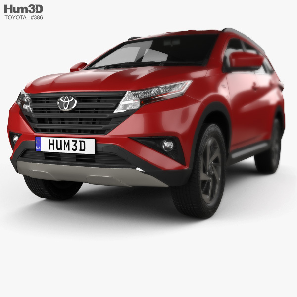 Toyota Rush S 2021 Modelo 3D - Descargar Crossover SUV activado ...