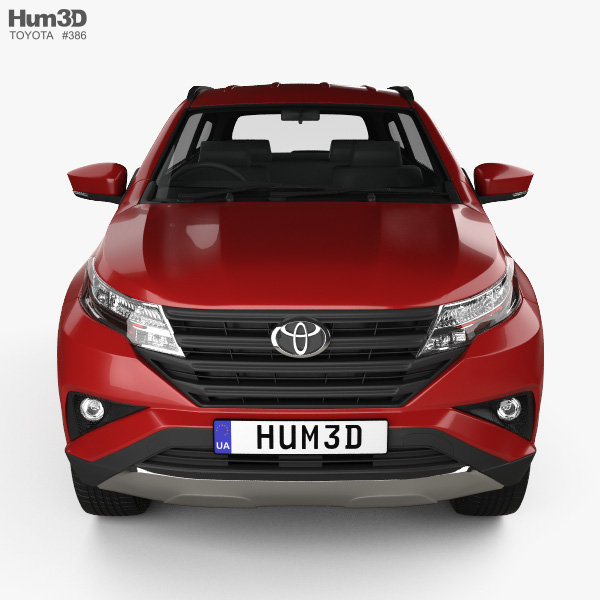 Toyota Rush S 2021 3D model - Download Crossover SUV on 3DModels.org