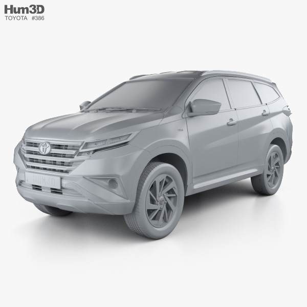 Toyota Rush S 2021 Modelo 3D - Descargar Crossover SUV activado ...