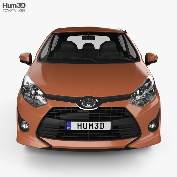 Toyota Wigo G 2021 3D model - Download Hatchback on 3DModels.org