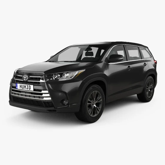 Toyota Highlander 3D Models Download - 3DModels.org