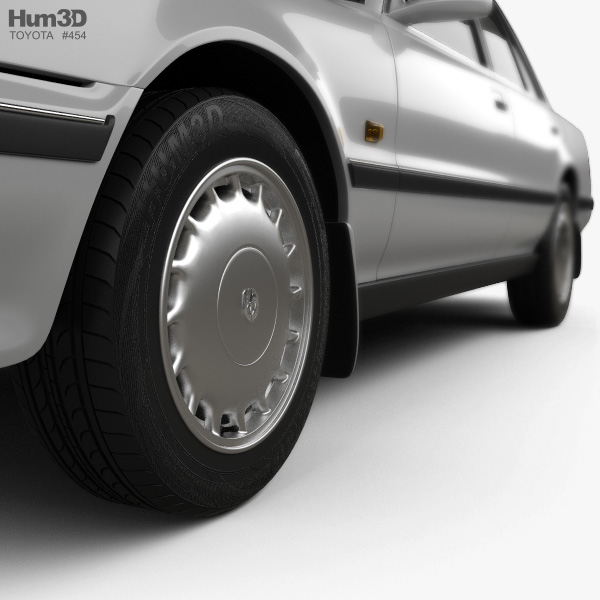 Toyota Cressida 1992 3D model - Download Sedan on 3DModels.org