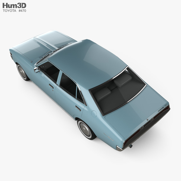 Toyota Mark II 1972 Modelo 3D - Descargar Sedan on 3DModels.org