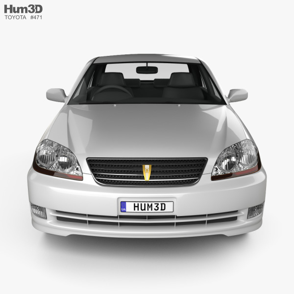 Toyota Mark II 2007 3D model - Download Sedan on 3DModels.org