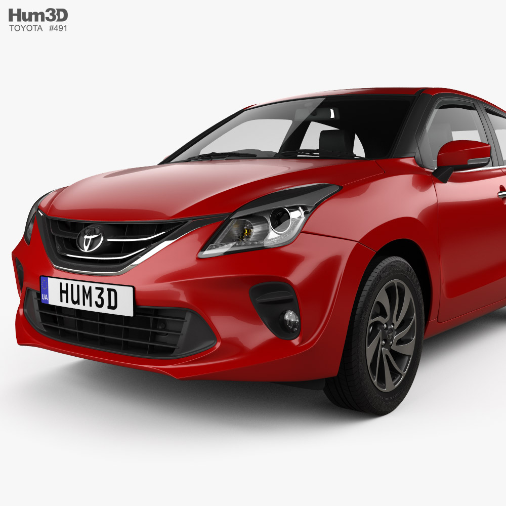Toyota Glanza 2022 3D model - Download Hatchback on 3DModels.org