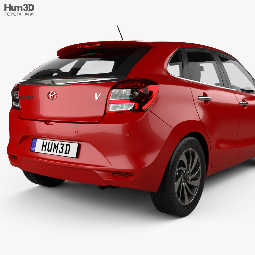 Toyota Glanza 2022 3D model - Download Hatchback on 3DModels.org