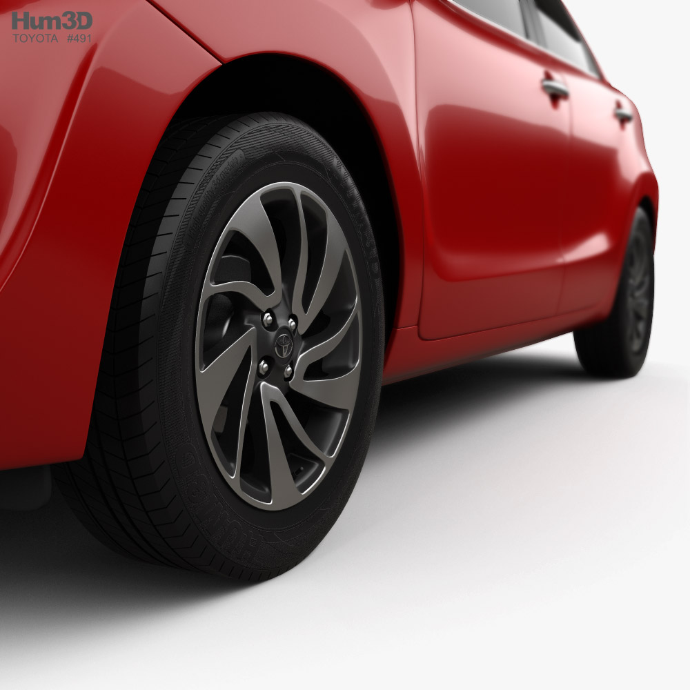 Toyota Glanza 2022 3D model - Download Hatchback on 3DModels.org