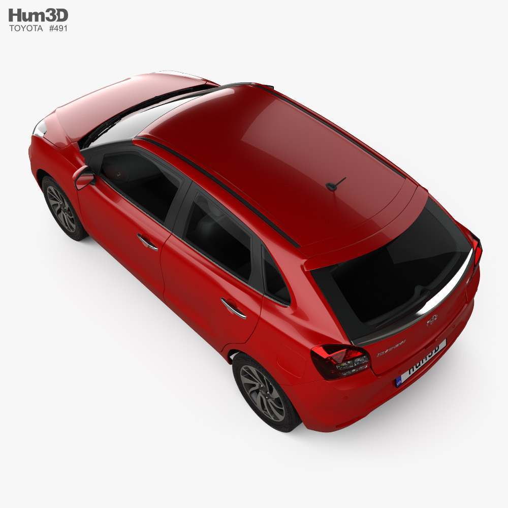 Toyota Glanza 2022 3D model - Download Hatchback on 3DModels.org