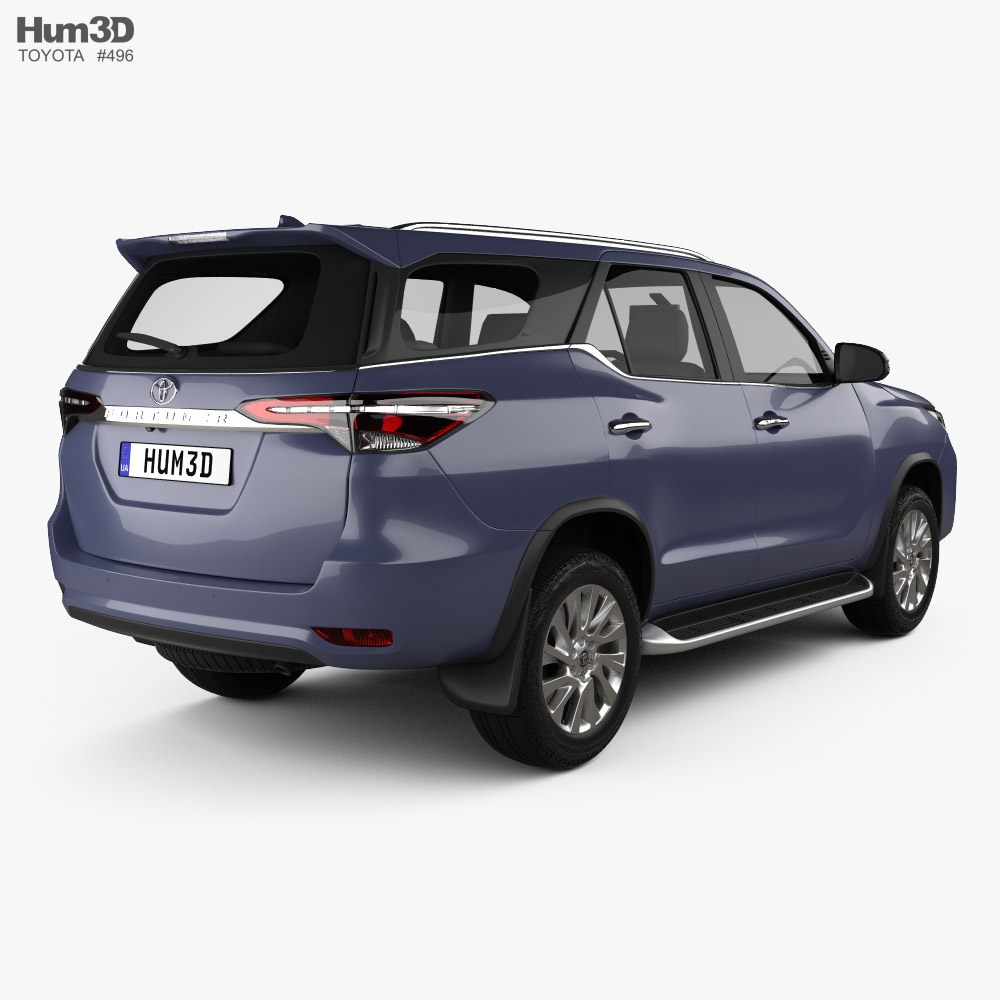 Toyota Fortuner 2023 3Dモデル - ダウンロード Crossover SUV on 3DModels.org