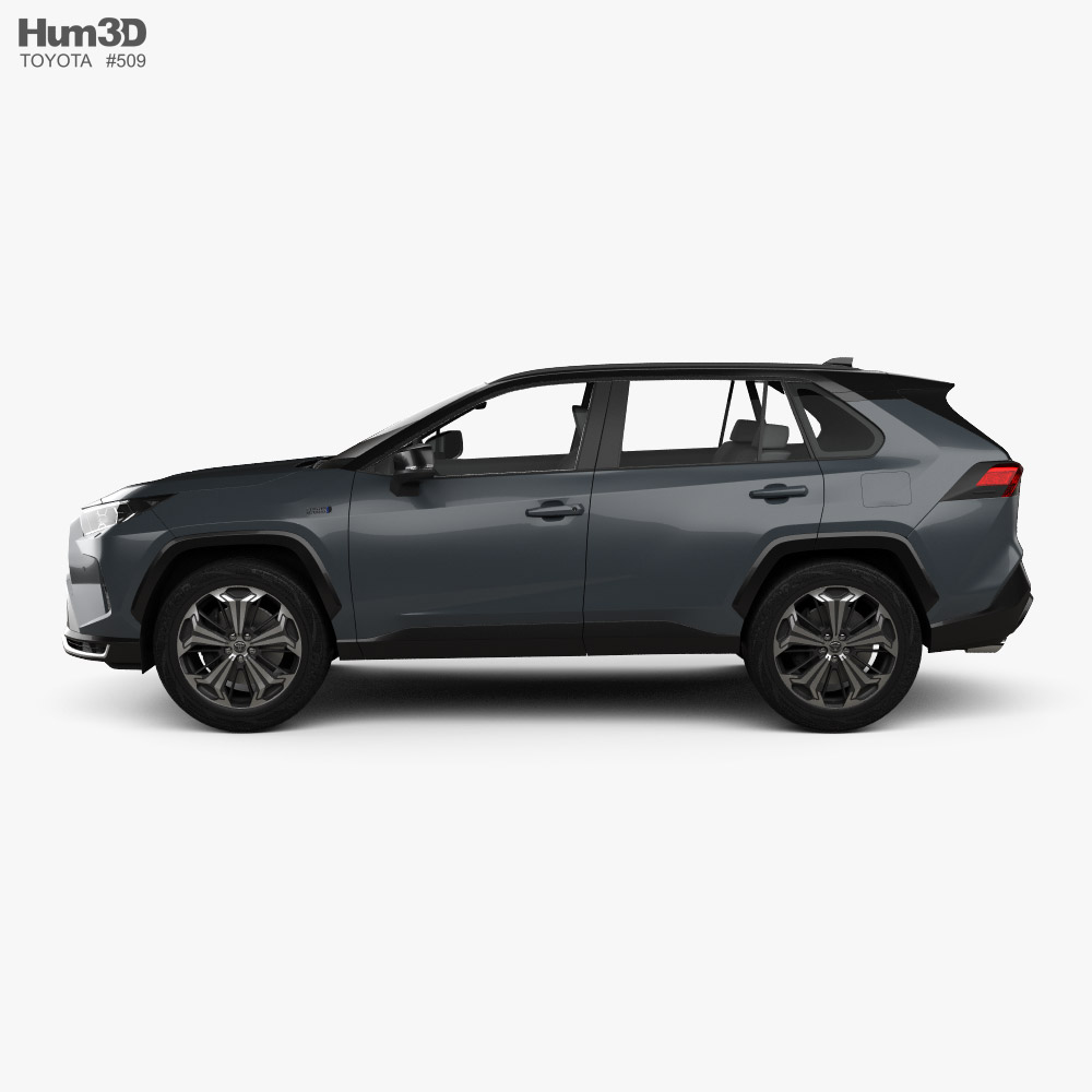Toyota RAV4 PHEV 2023 3D模型 - 下载 Crossover SUV on 3DModels.org