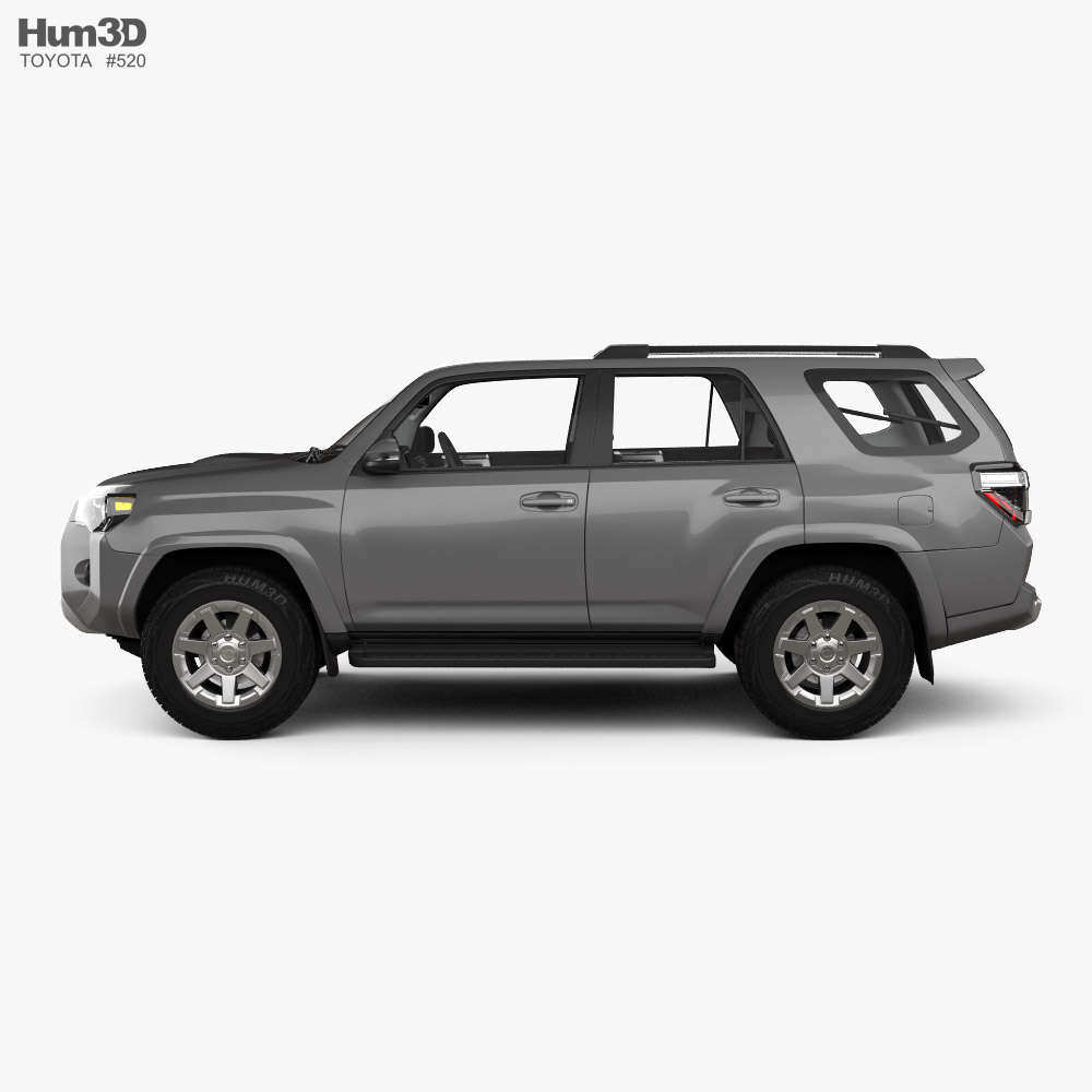 Toyota 4Runner TRD Offroad with HQ interior 2024 3D model - Download ...