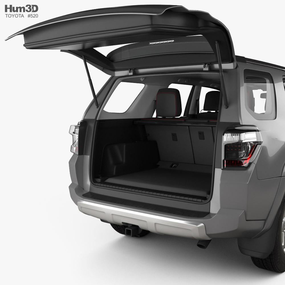 Toyota 4Runner TRD Offroad with HQ interior 2024 3D model - Download ...